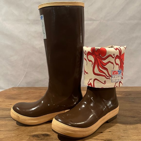 Xtratuf | Shoes | Rare Xtratuf Octopus 5 Legacy Boot Alaska Salmon ...